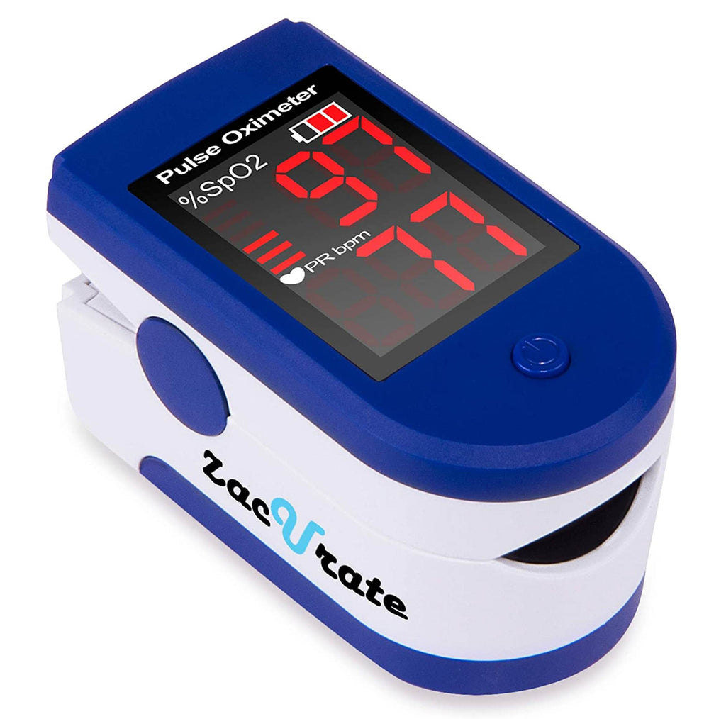 Zacurate 500CL Fingertip Pulse Oximeter Blood Oxygen Saturation Monito ...